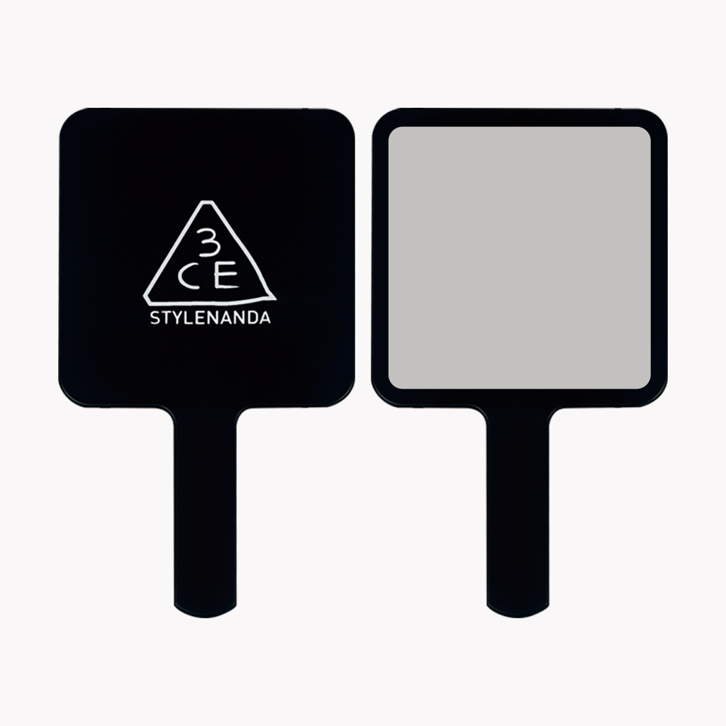 Gương Mini 3CE Simple Hand Mirror màu đen Black | Shopee Việt Nam