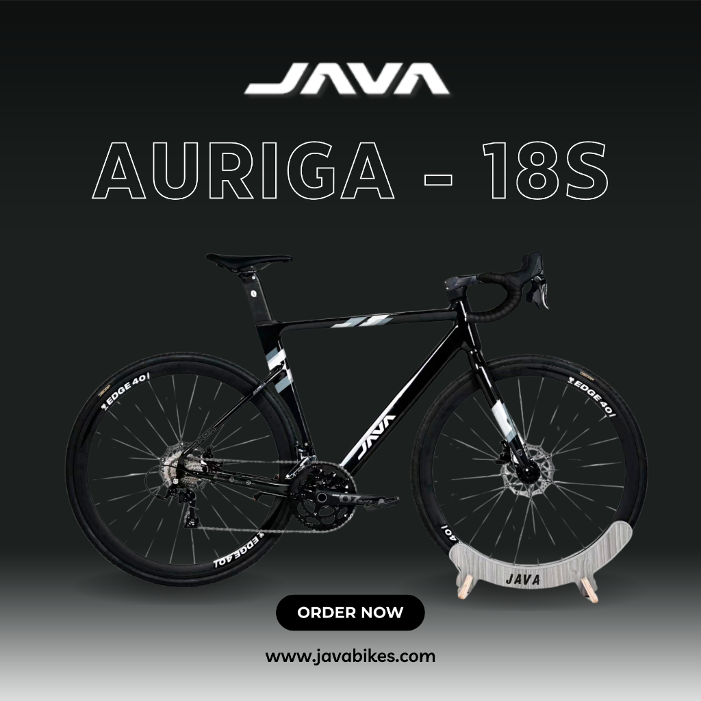 Xe đạp đua đầu cong tay đề lắc Java Auriga 18S phiên bản 2024 mới nhất ...
