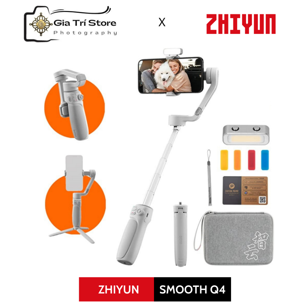 ZHIYUN SMOOTH Q4 / SMOOTH Q4 COMBO - Gimbal Chống Rung 3 Trục Cho Điện ...