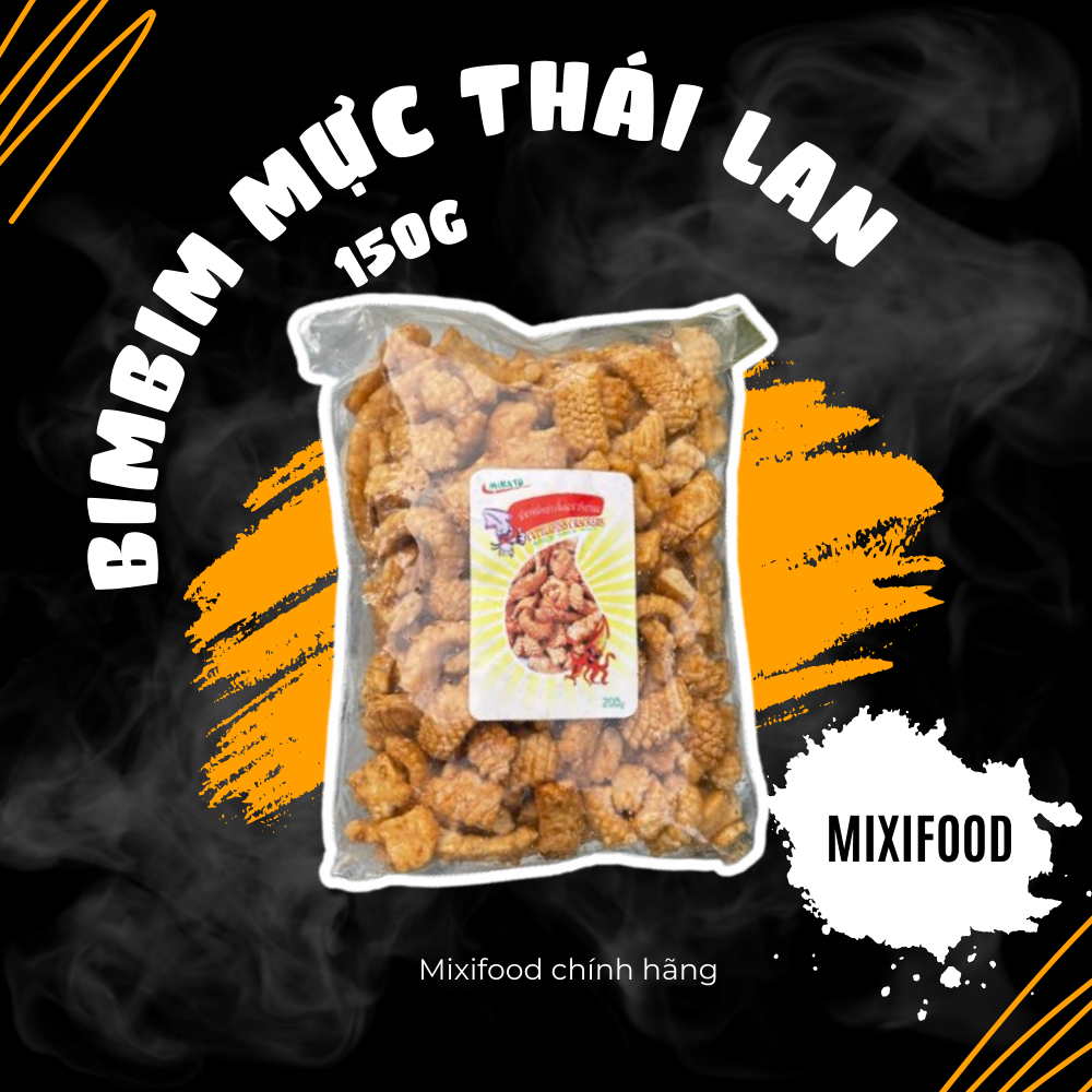 [HN - CHÍNH HÃNG] MIXIFOOD Bim Bim Mực Thái Lan Siêu Ngon ,Giòn Rụm ...