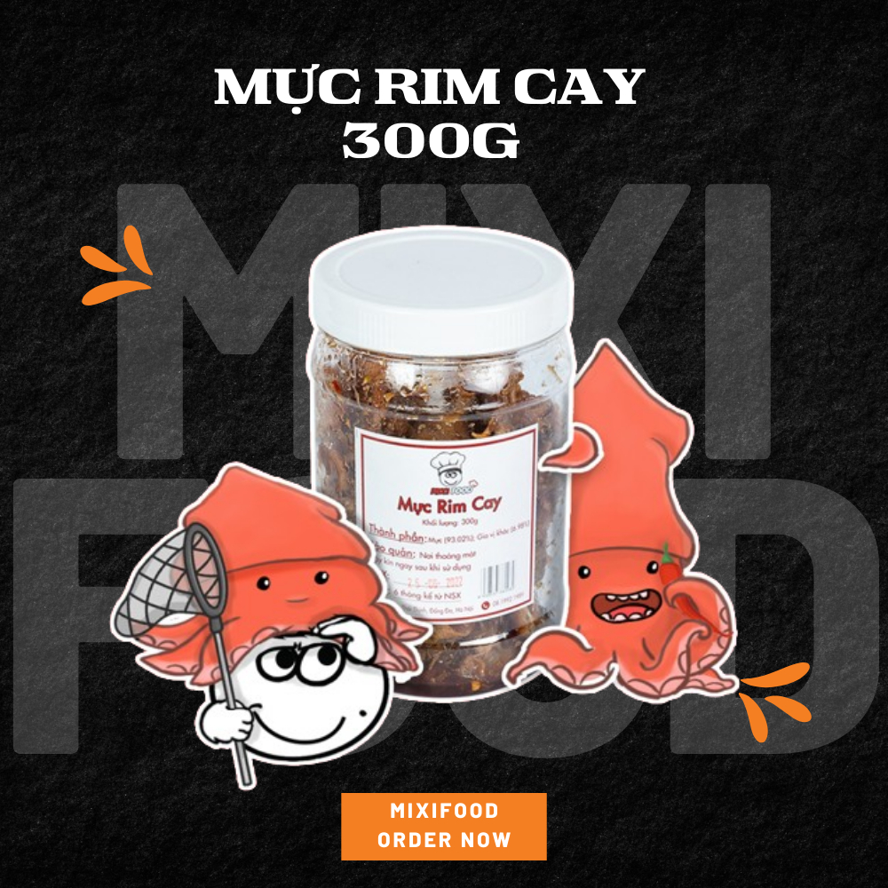 [HN - CHÍNH HÃNG] Mực rim cay, MIXIFOOD tuyệt phẩm mực chất lượng cao ...