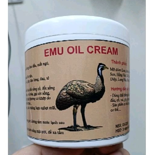 Kem Emu 500g chải thông kinh lạc, thải độc não bộ phiên bản nâng cấp độ ...