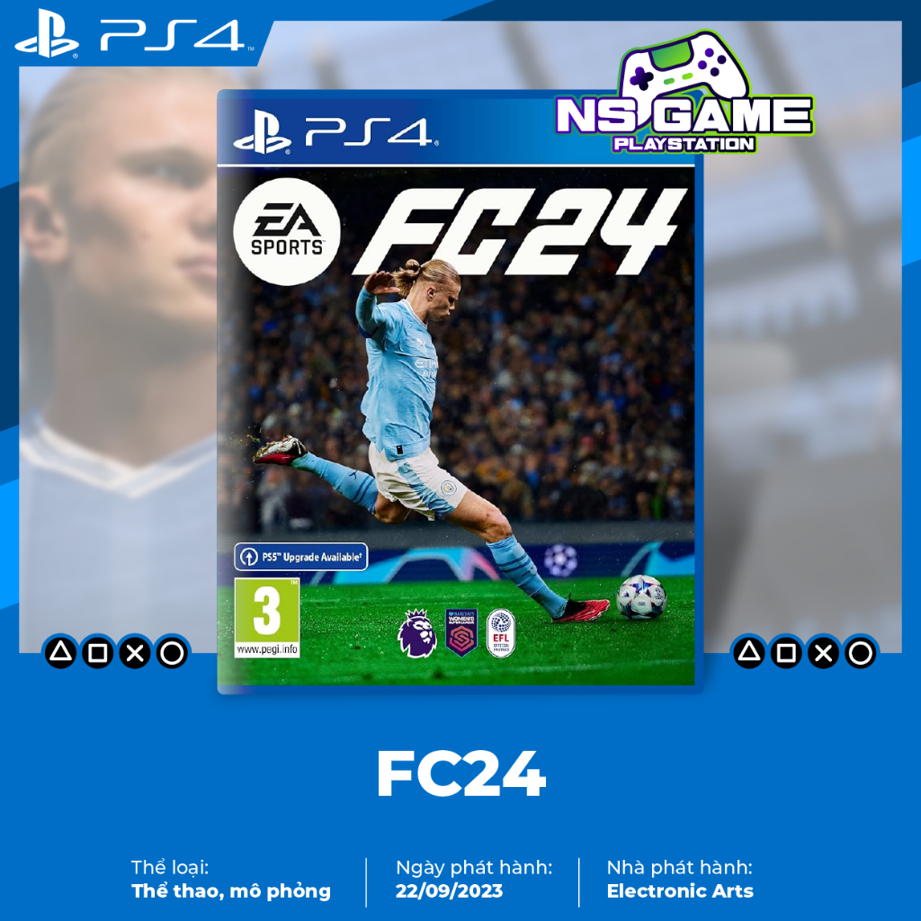 Đĩa Game PS4 : EA SPORT FC24 | Shopee Việt Nam