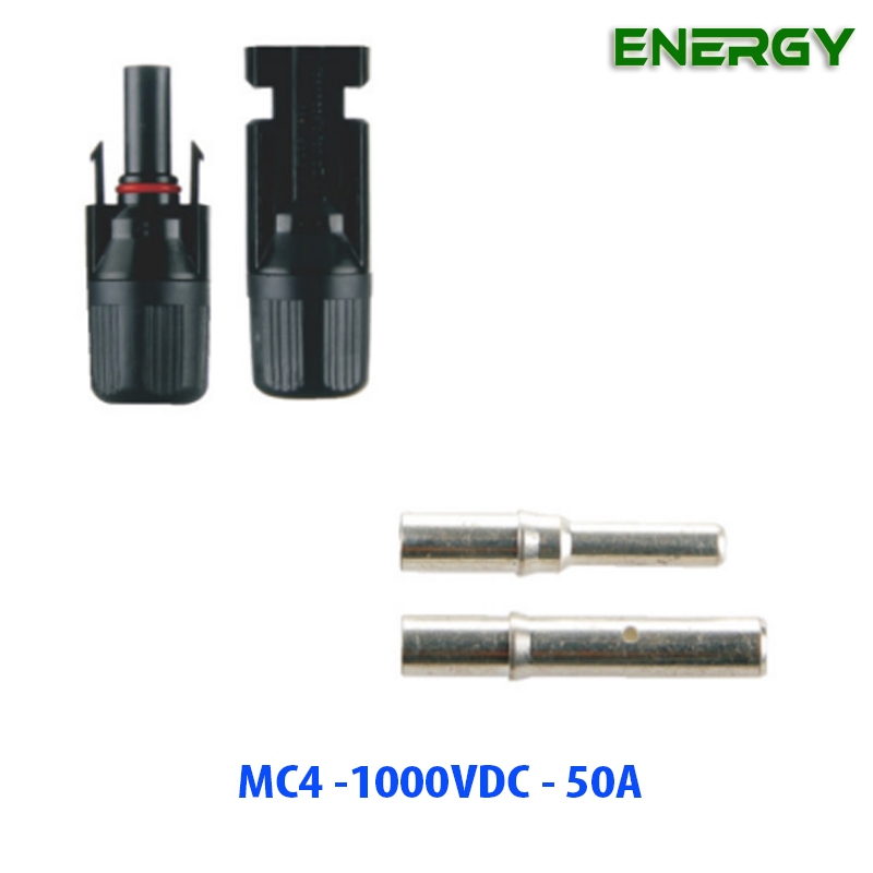 Đầu Nối Cáp MC4 Năng Lượng Mặt Trời ( Solar ) - MC4 DC 30A 1000VDC IP67 Kết Nối Dây 2.5mm2 4mm2 ...