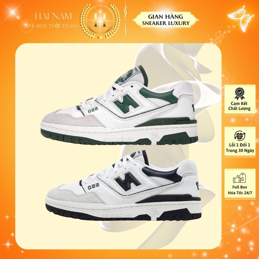 [ Best Quality ] Giày New Balance 550 'White Green' (nb550 xanh lá) nam ...