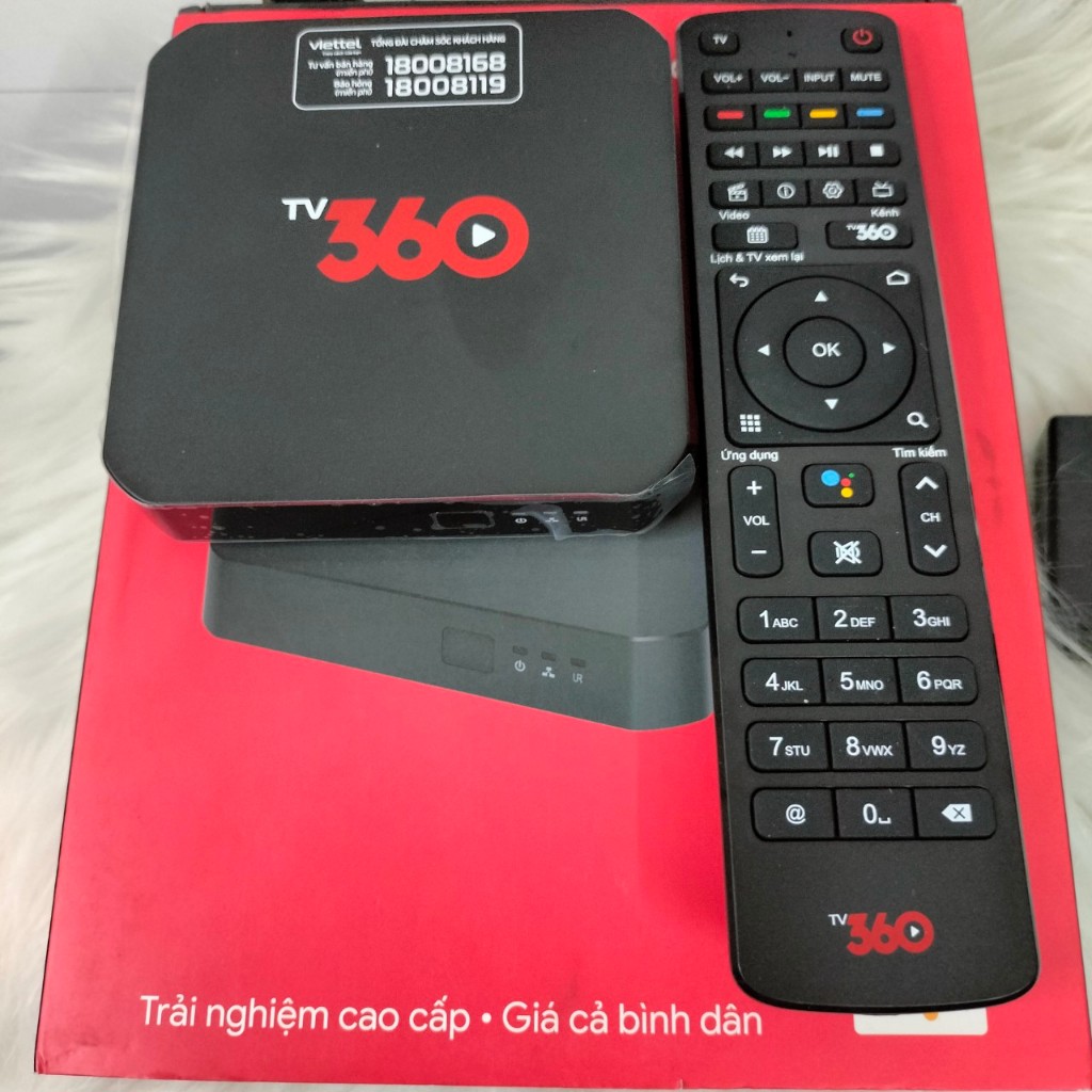 Box Viettel TV360 IP952 - Giao Diện ATV đã up ROM - Truyền Hình,Youtube ...