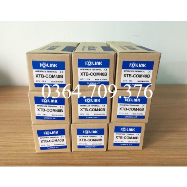 Cầu đấu chính hãng Samwon XTB-COM20B IOLINK | Shopee Việt Nam