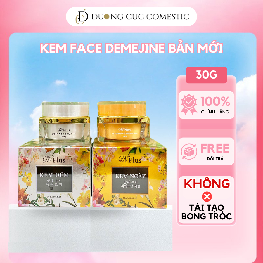 Kem Face Demejine DN Plus trắng da mờ nám tàn nhang phiên bản cải tiến ...