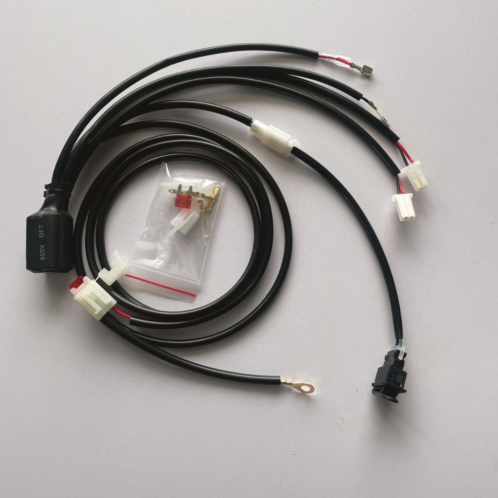 Mạch auto passing lắp đèn trợ sáng l4x 2 đèn tặng giắc cắm cầu chì dự ...