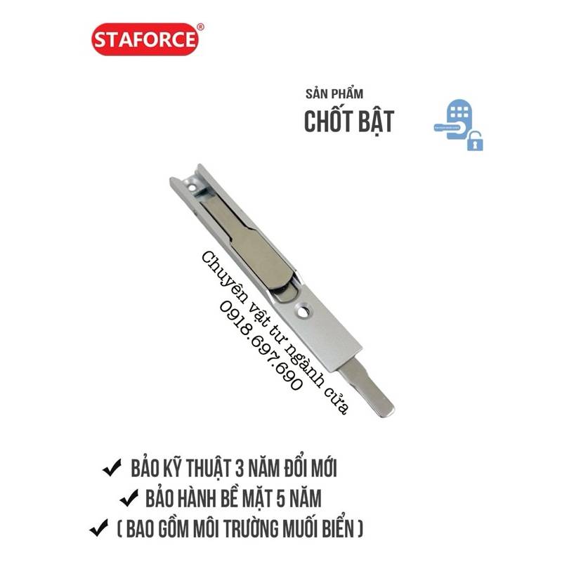 [ STAFORCE ] Chốt bật cửa sổ nhôm xingfa | Shopee Việt Nam
