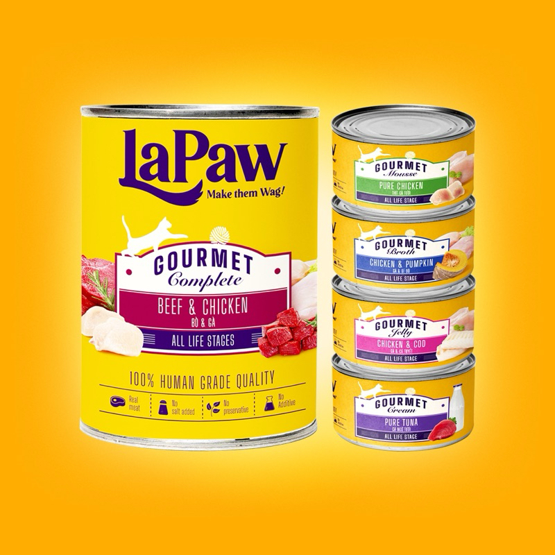 Pate Cho Mèo LaPaw (Lon 85g) | Shopee Việt Nam