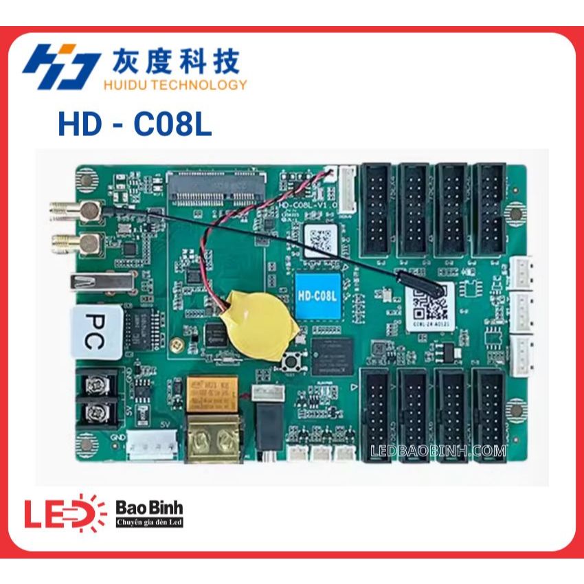 Mạch điều khiển led HD C08L - Card led Wifi HD 8 cổng hub 75 | Shopee ...