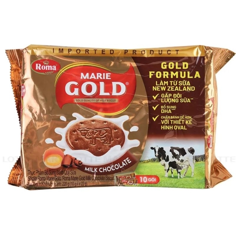 Bánh quy Roma Marie sữa socola gói 220g | Shopee Việt Nam