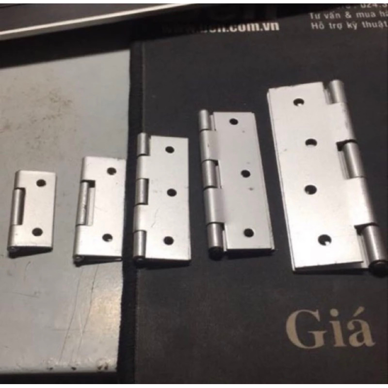 Combo 4 Bản lề lá sắt và inox đủ size | Shopee Việt Nam
