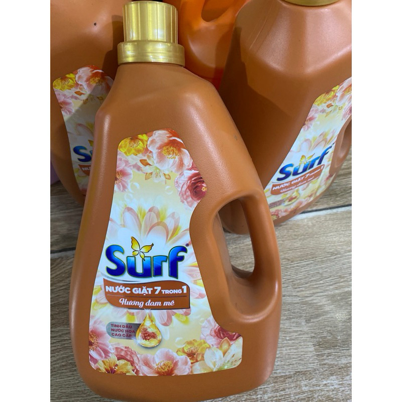 Can Nước Giặt Surf 7 Trong 1 - Hương Đam Mê 3,6kg | Shopee Việt Nam