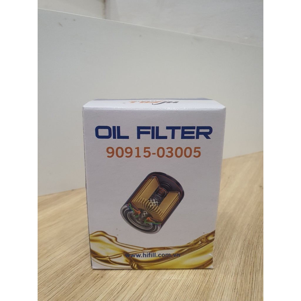 LỌC NHỚT TOYOTA FORTUNER, HILUX, HIACE, LAND CRUISER - HIFILL FILTER ...