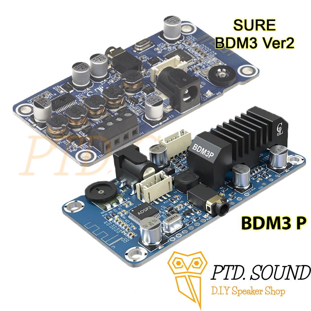 Mạch DSP Sure BDM3P BDM3 , TPA3116 50W*2 Chỉnh DSP khuếch đại âm thanh ...