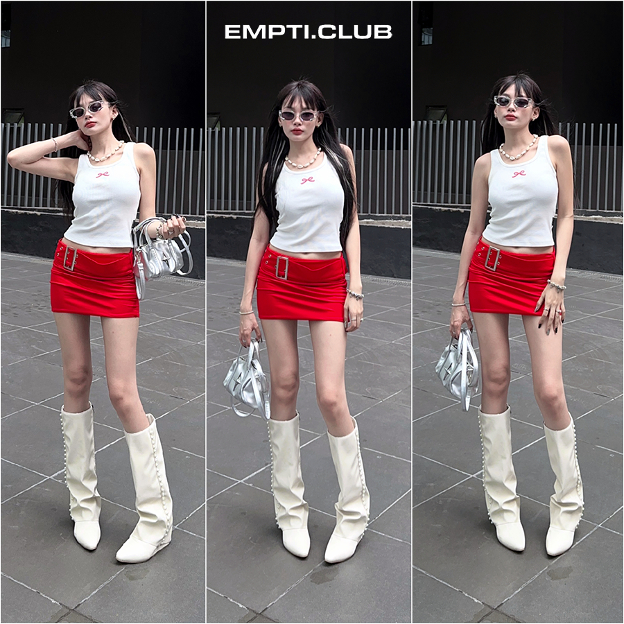 ÁO 2 DÂY BẢN TO LUCY EMPTI.CLUB | Shopee Việt Nam