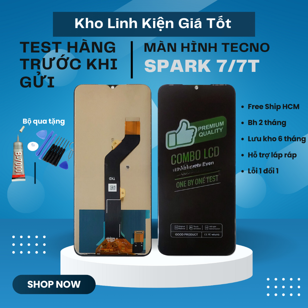 Màn hình Tecno Spark 7 / Spark 7t Zin (Có hoả tốc) | Shopee Việt Nam