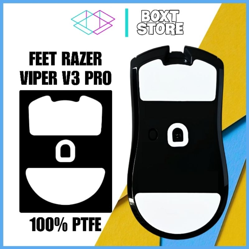 Mouse Feet PTFE WHITE ICE Cho Chuột Razer Viper V3 Pro - Feet Viper V3 ...