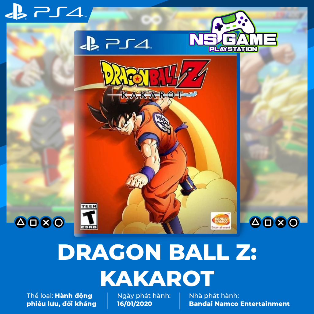 Đĩa Game PS4 : Dragon Ball Z Kakarot | Shopee Việt Nam