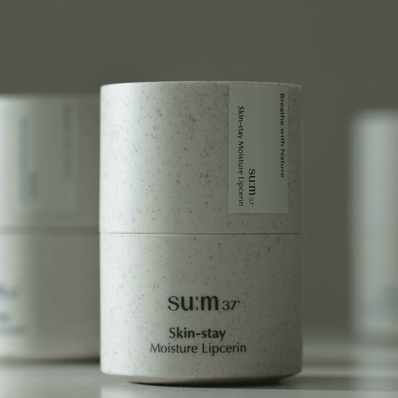 (Tách set 15ml nội địa) Son dưỡng môi sum mới su:m37 Skin-stay Moisture ...