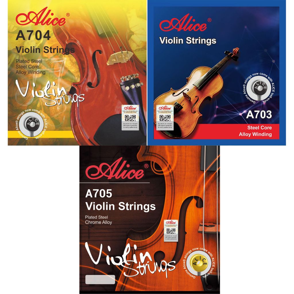 Dây Đàn Violin Alice A704, A703, A705 (1 Bộ - 4 dây) | Shopee Việt Nam