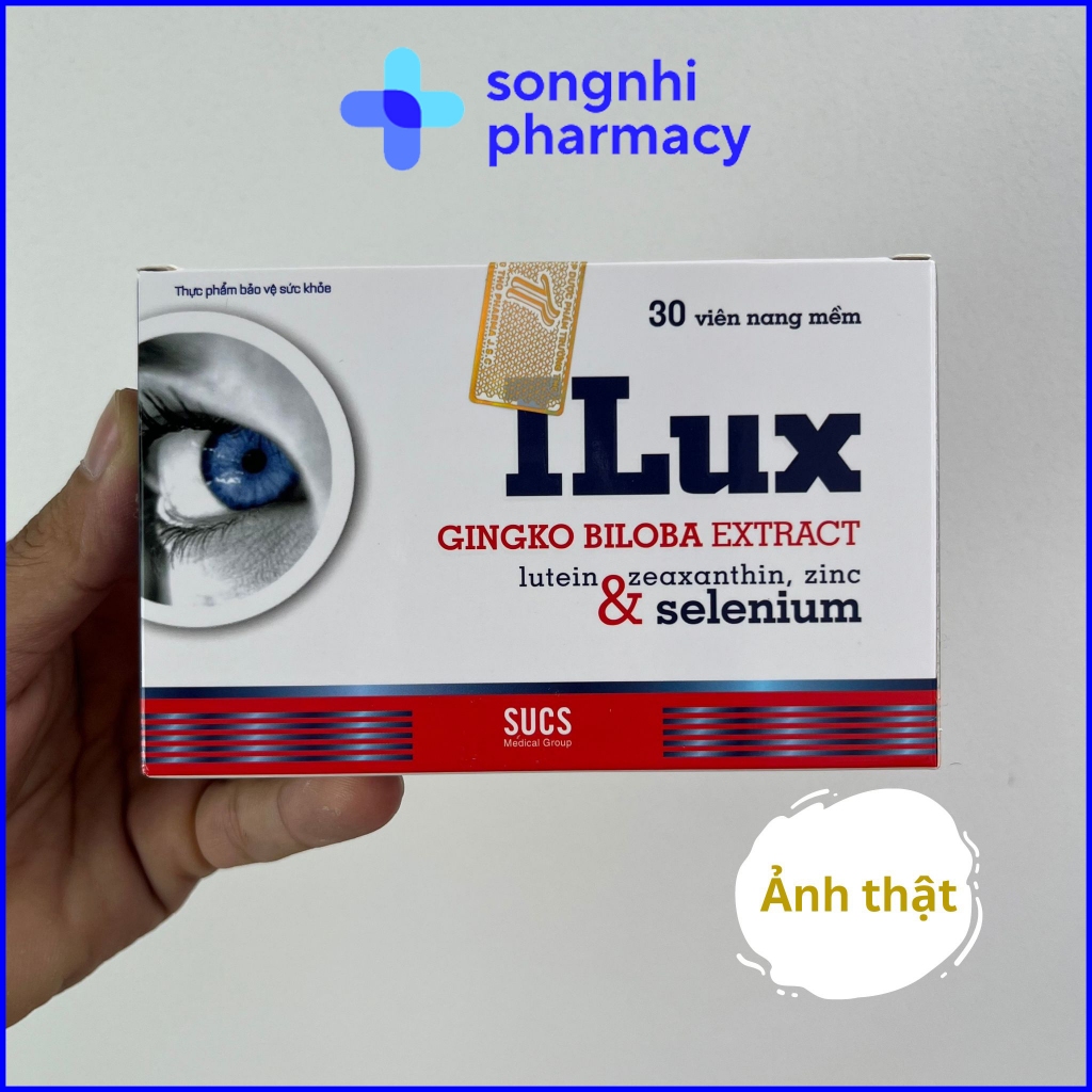 Viên Uống Bổ Mắt Ilux – Hộp 30 Viên [Hàng Chính Hãng] | Shopee Việt Nam