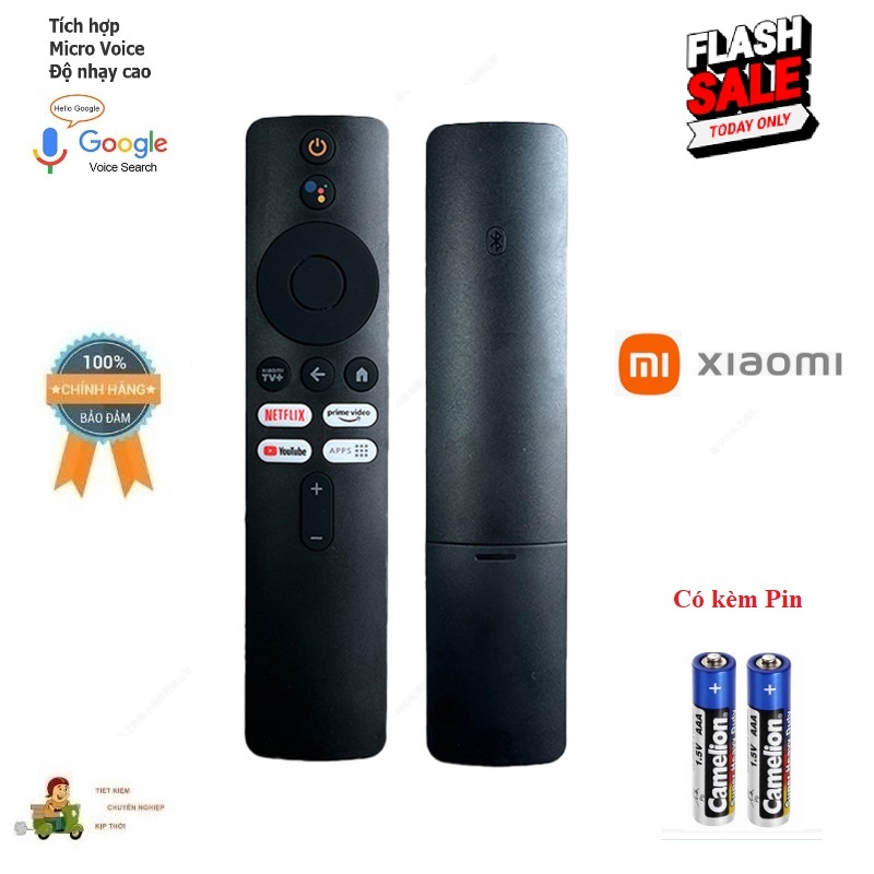 Remote Điều khiển giọng nói TV Xiaomi- Mi TV Box Android XMRM-M3 M6 M8 ...