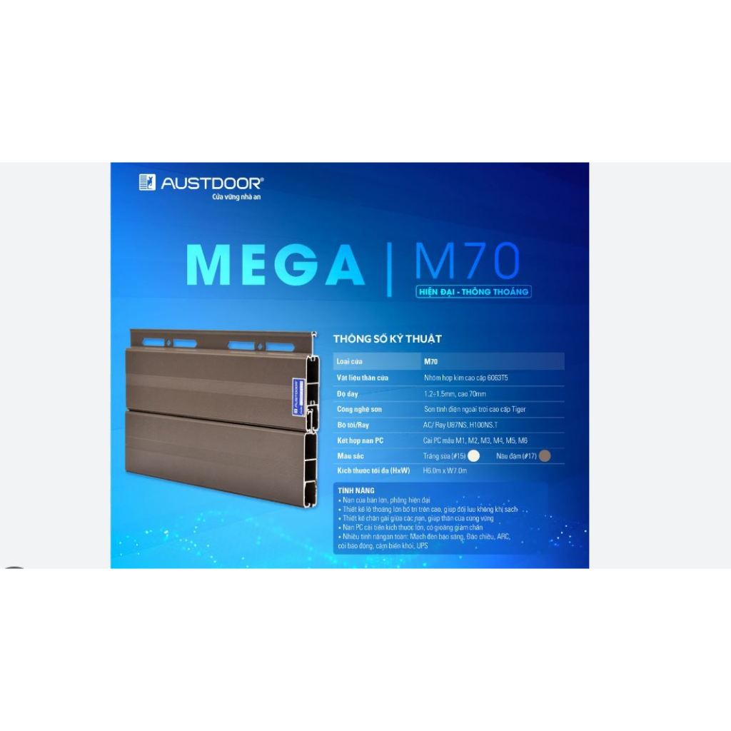Cửa cuốn Úc Mega M70 | Shopee Việt Nam