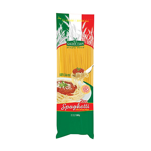 Mì Ý Spaghetti Golden Farm 500g | Shopee Việt Nam