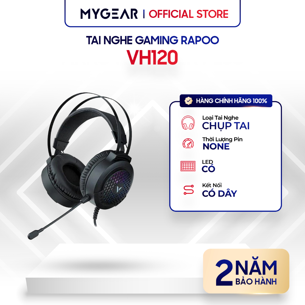 Tai Nghe Gaming Rapoo Giá Rẻ - VH710 / VH520C / VH800 / VH120 / VH160 - Chính Hãng Bảo Hành 24 ...