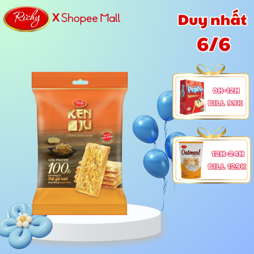 Bánh quy Kenju chà bông túi 192g | Shopee Việt Nam