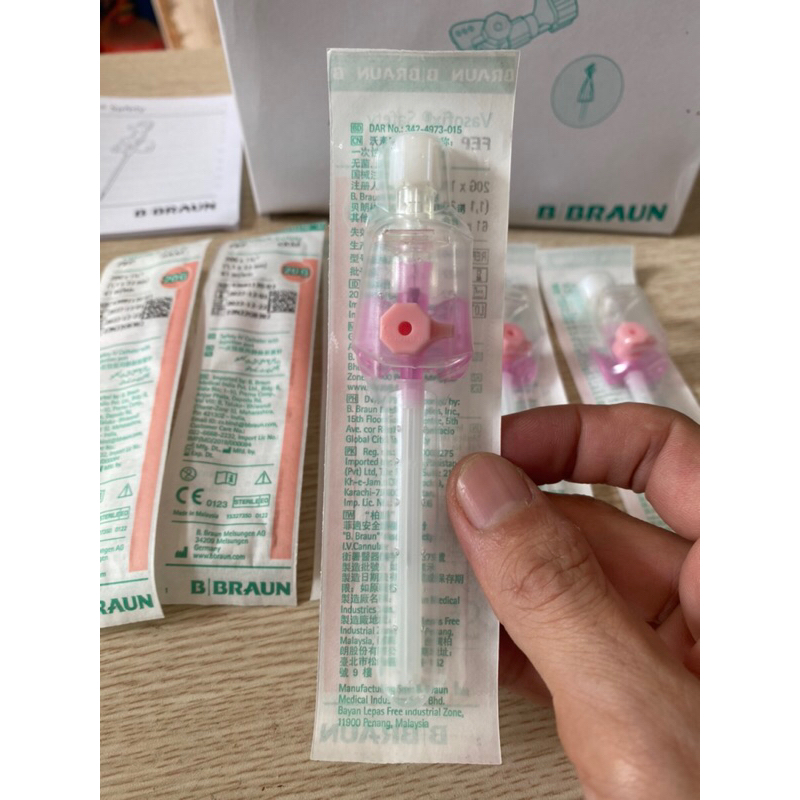 KIM LUỒN TĨNH MẠCH AN TOÀN B.BRAUN ĐỨC 20G(1cái) | Shopee Việt Nam
