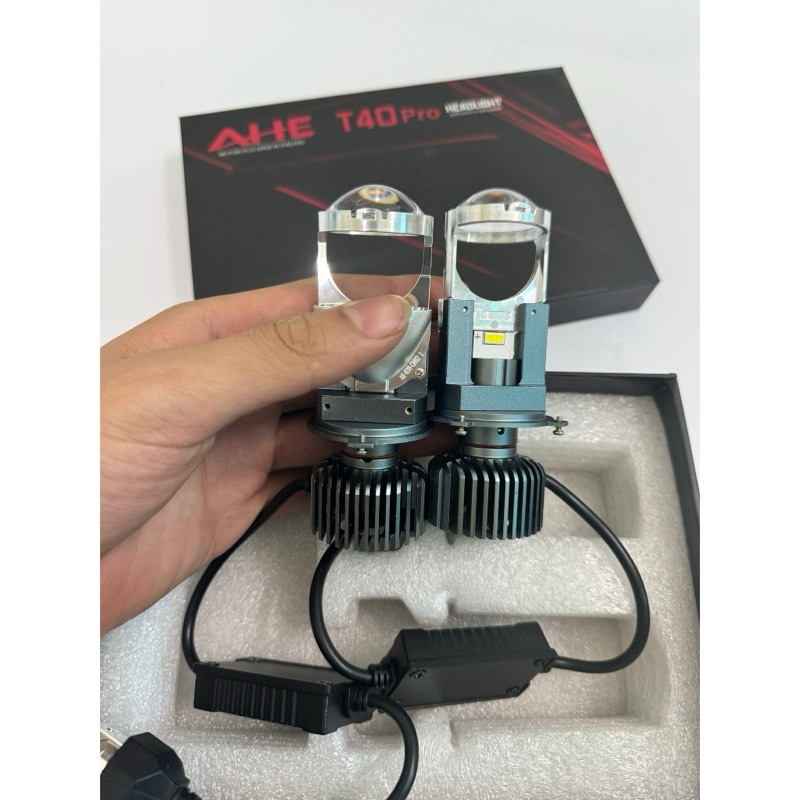 Đèn pha led T40 pro siêu sáng 60W hàng chính hãng tản nhiệt nhôm ...