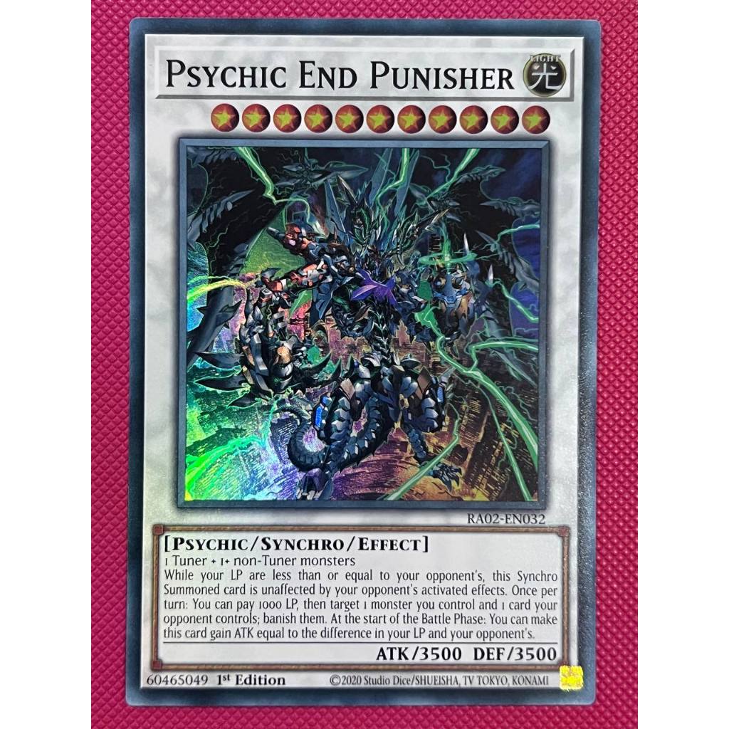 [YGO Edison] Thẻ bài Yugioh: UK - Psychic End Punisher - RA02-EN032 | Shopee Việt Nam