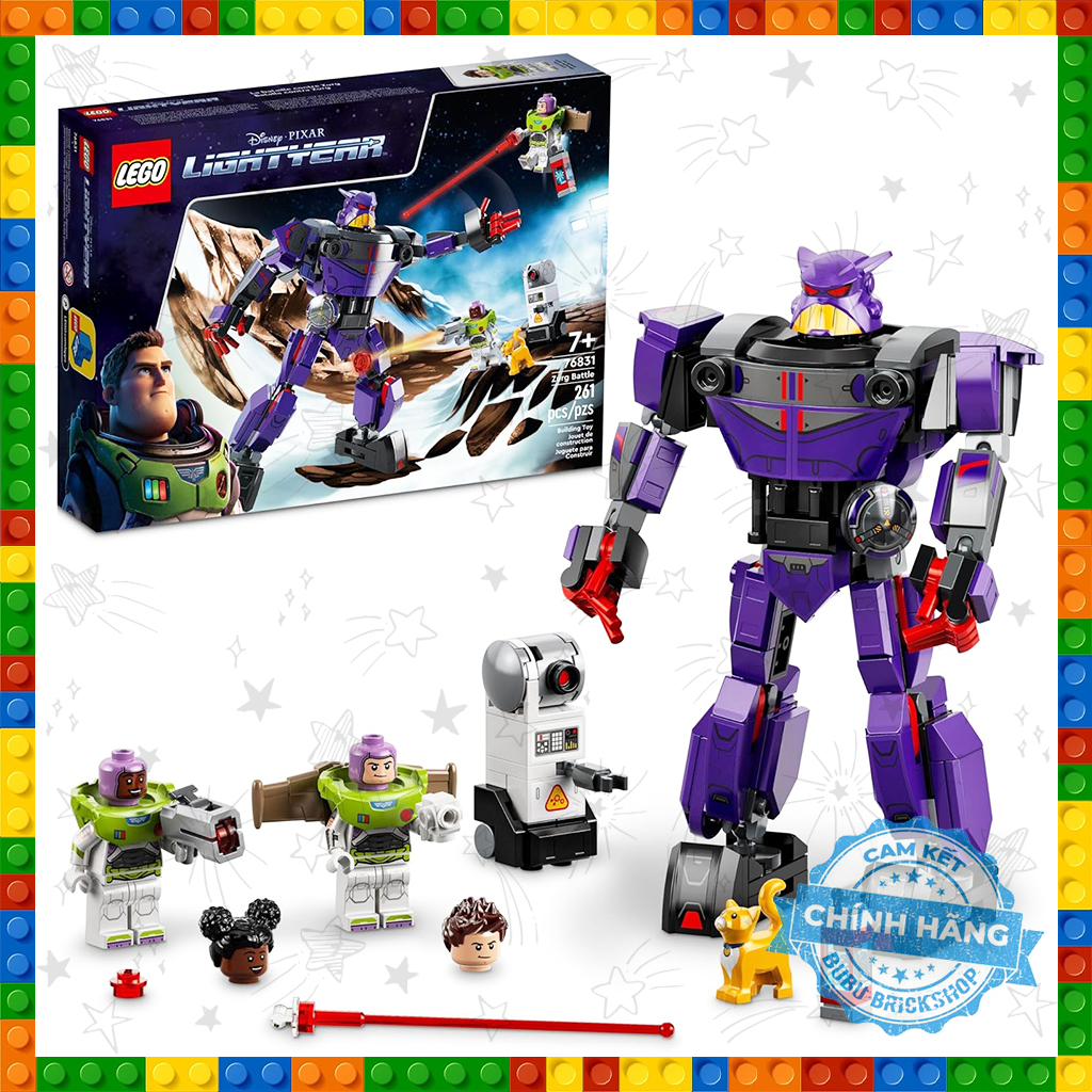 Lego Lightyear 76831 - Zurg Battle - Bộ xếp hình Lego Disney | Shopee ...