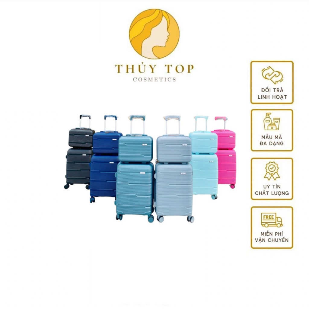 Set Vali AILI Cao Cấp ( 1 Vali 20icnh +1 Cốp 14icnh ) | Shopee Việt Nam