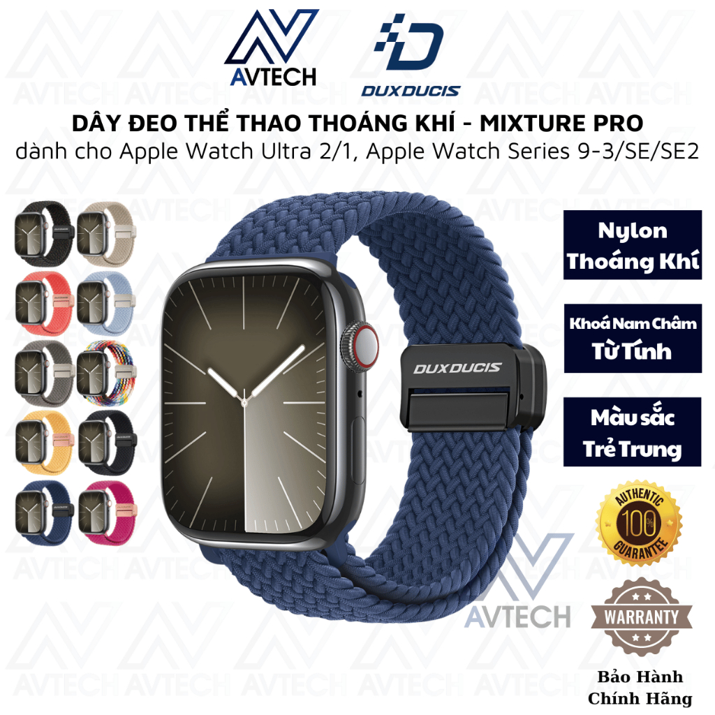 Dây Đeo Thể Thao Nylon Dux Ducis Dành Cho Apple Watch Ultra 2/1, Apple ...