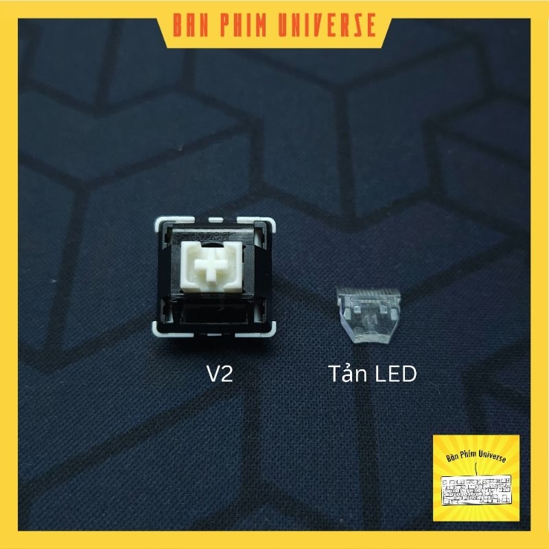 Switch BSUN Taichi V2 có tản LED 5PIN switch linear 45g công tắc bàn phím Switch bsun taichi V2 ...
