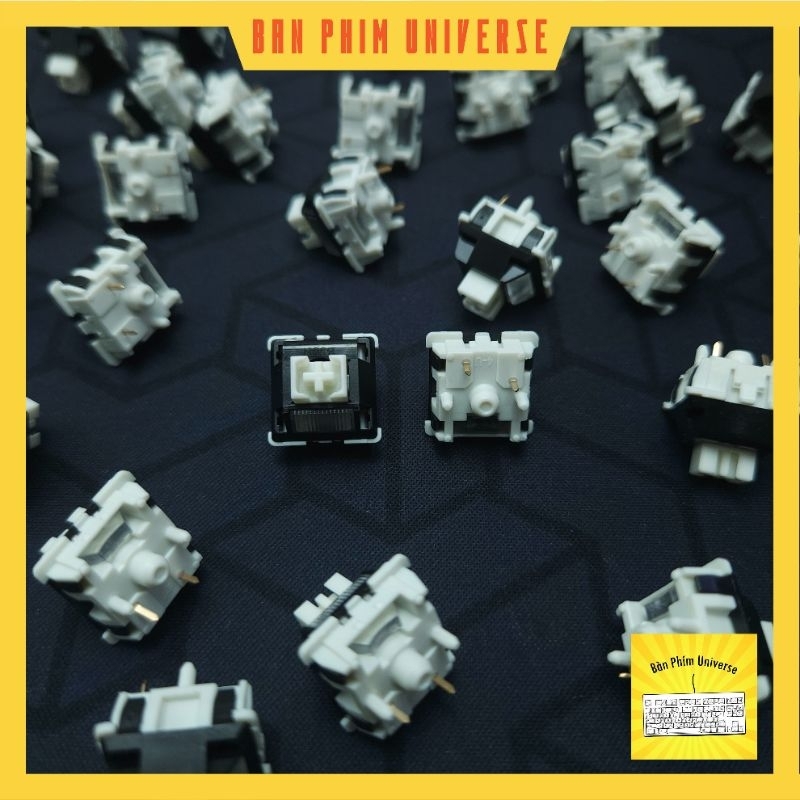 10 Switch BSUN Taichi V2 có tản LED 5PIN switch linear 45g PC + POM ...