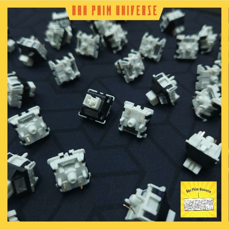 10 Switch BSUN Taichi V2 có tản LED 5PIN switch linear 45g PC + POM ...