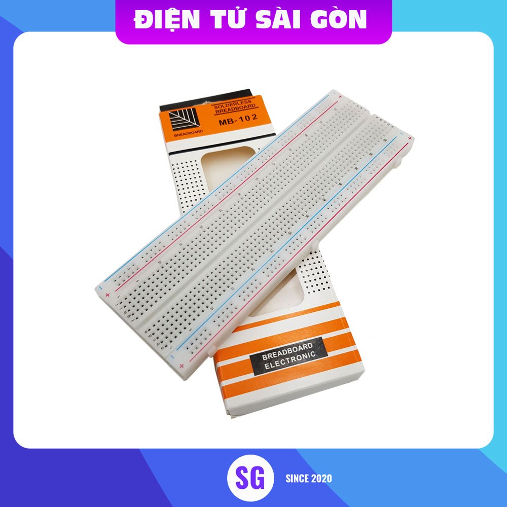 Test board, bread board 165x54mm 830 lỗ - 165x54mm 840 lỗ - 85x55mm 400 ...