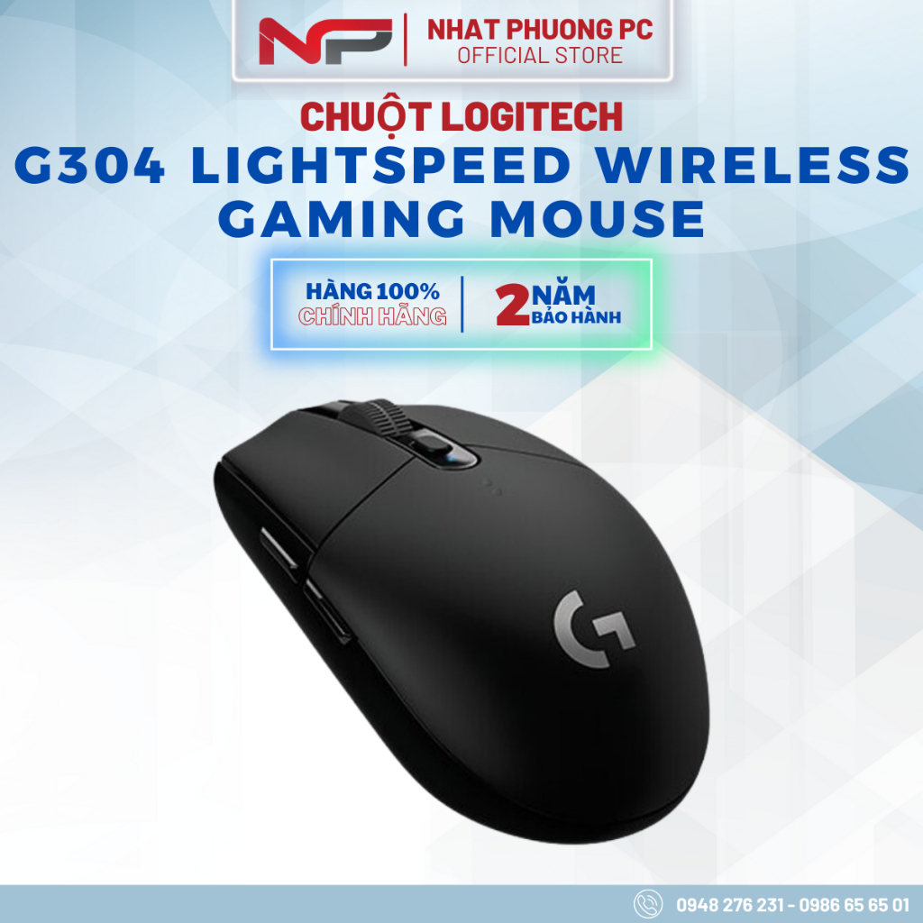 Chuột không dây Logitech G304 Lightspeed Wireless Gaming Mouse - Bảo ...