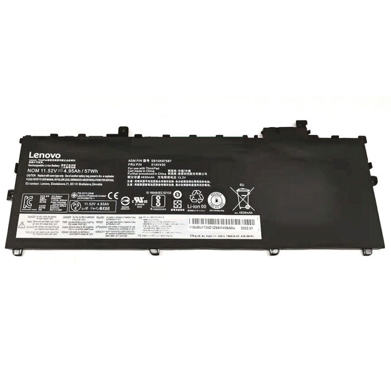 Pin Lenovo Thinkpad X1 Carbon Gen 5th 6th 01AV430 01AV494 Zin | Shopee ...