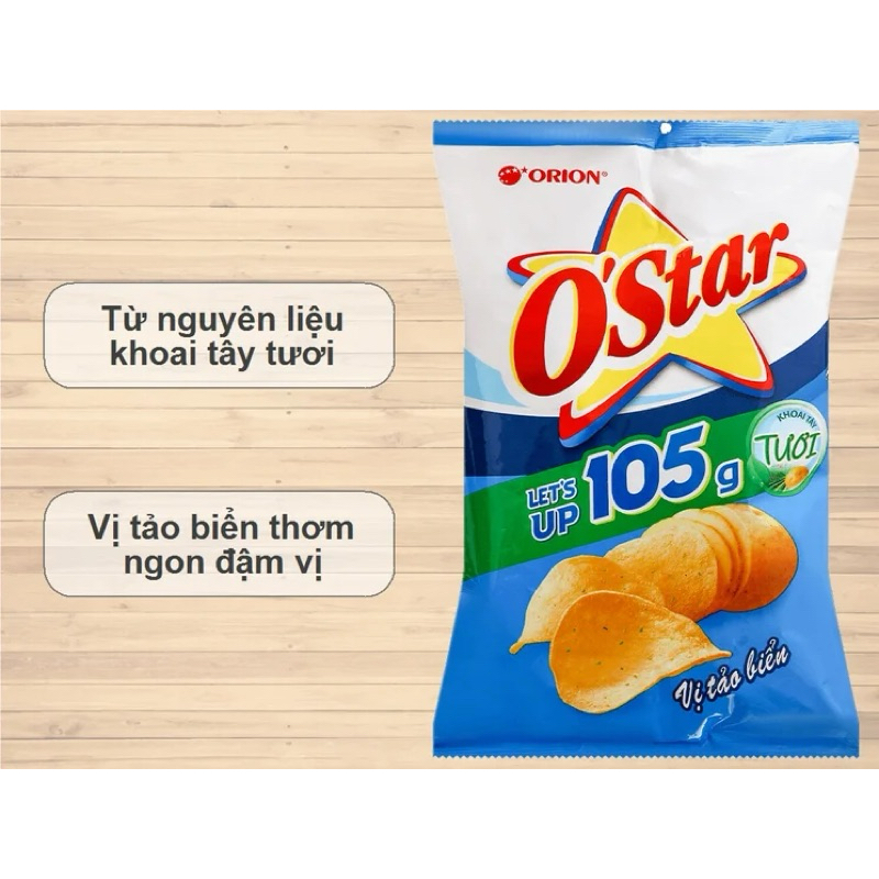Snack khoai tây O'Star và Swing nhiều vị gói 108g, 60g, 35g | Shopee ...
