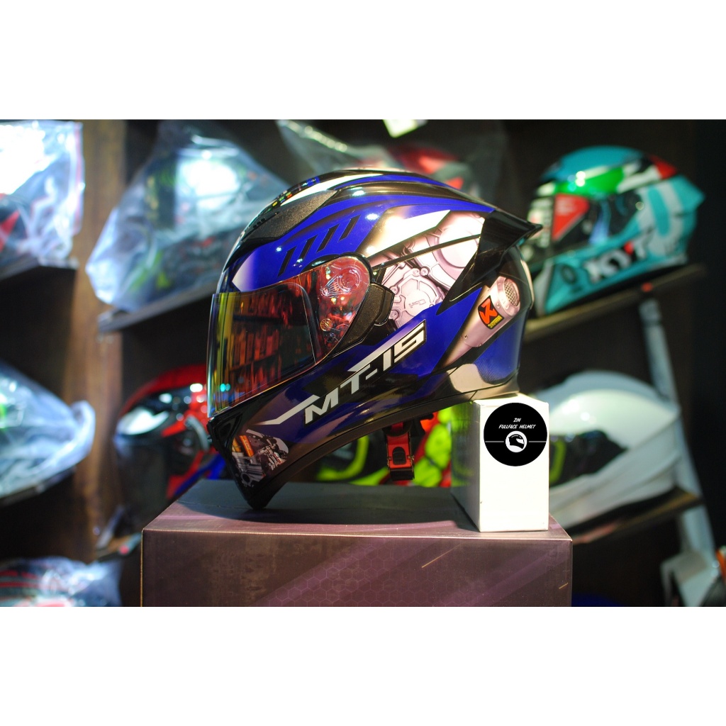 Mũ bảo hiểm Fullface Royal M138 Yamaha MT15 xanh dương - Helmet ...