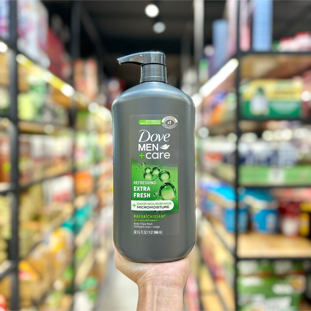 Sữa Tắm Dove Men + Care Refreshing Extra Fresh Body + Face Wash 946 Ml | Shopee Việt Nam
