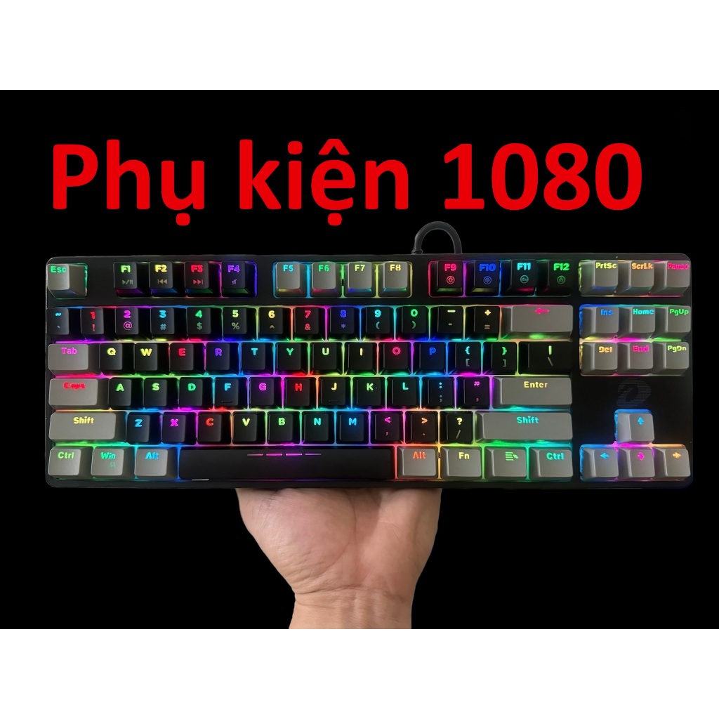 Bàn phím cơ DareU EK880, Led rgb, hàng new, bảo hành 2 năm, bảo hành ...