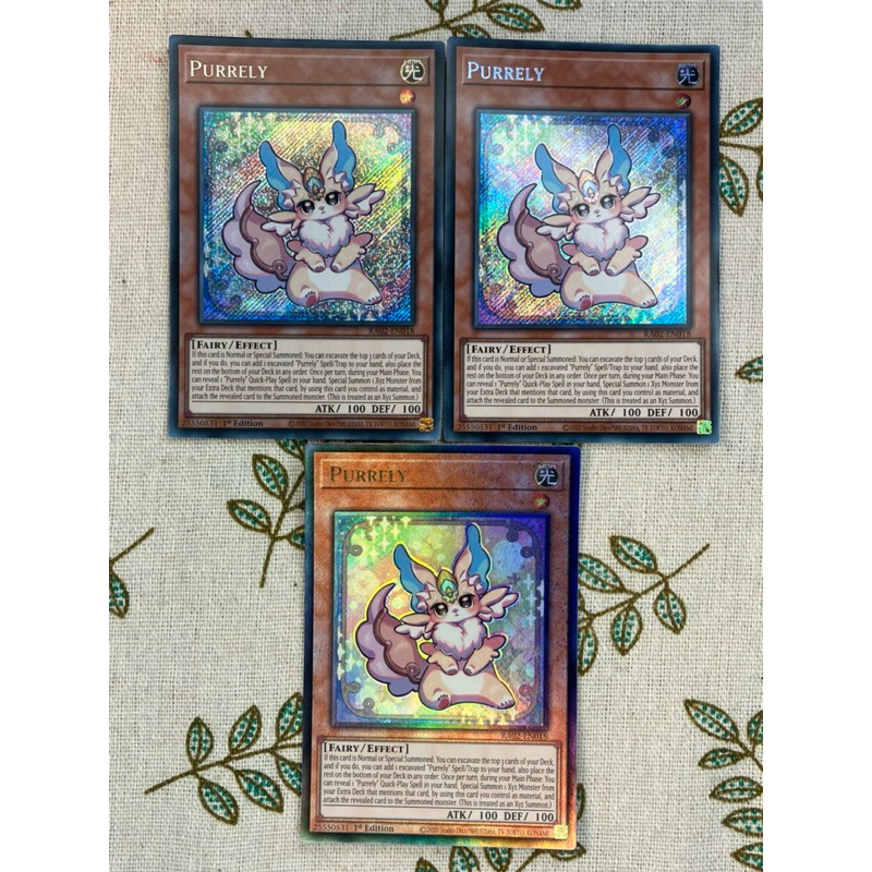 [LiLy_Yugioh] Lá bài Purrely - RA02-EN018 | Shopee Việt Nam